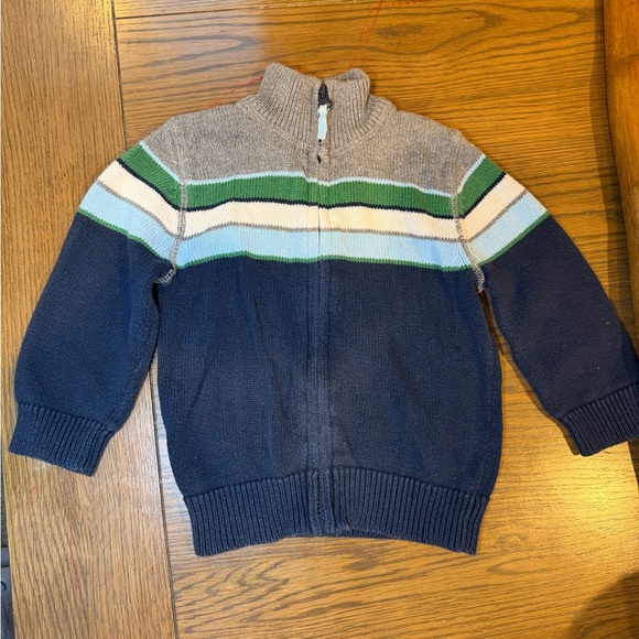 Cherokee | Shirts & Tops | Cherokee Gray And Green Knit Sweater | Poshmark